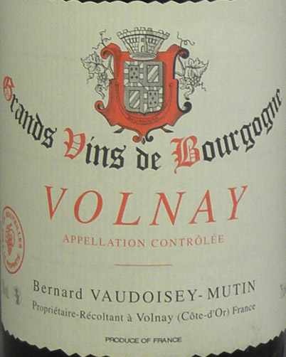 1973年 グラン ヴァン ド ブルゴーニュ ヴォルネイ ドメーヌ・ベルナール・ヴォードワゼー・ミGRAND VIN DE BOUGOGNE ...