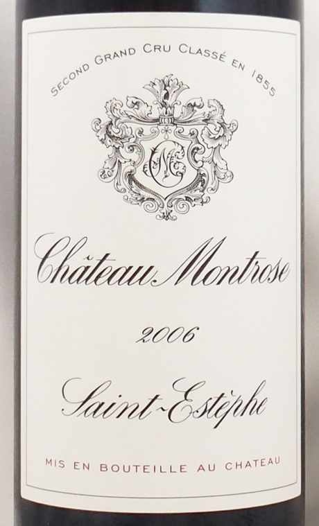 【完売】2006年 シャトー モンローズ CHATEAU MONTROSE