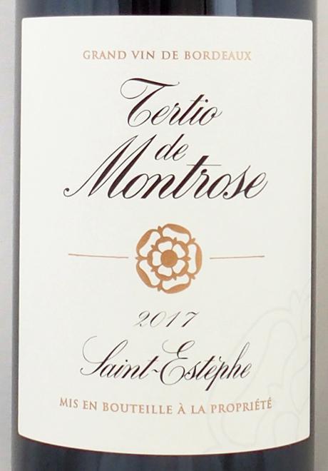 【完売】2017年 テルティオ ド モンローズ シャトー・モンローズTERTIO DE MONTROSE CHATEAU MONTROSE